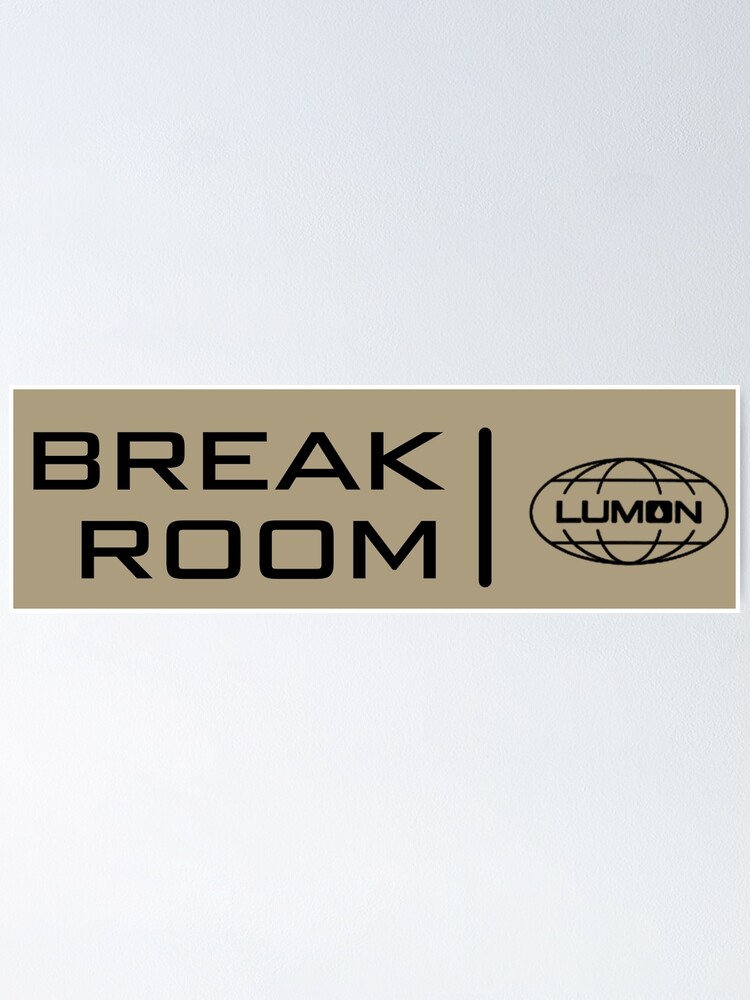 "Severance Lumon Industries Break Room" Poster by Stickerm4ni4 | Redbubble