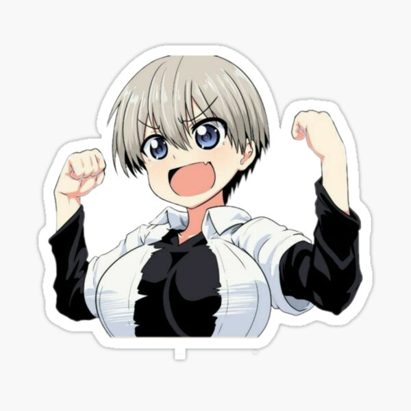 "Uzaki Chan" Sticker by AniePieArt | Redbubble