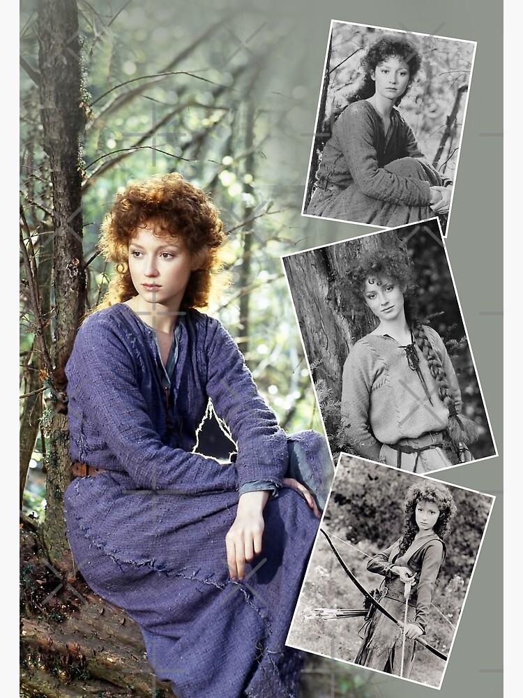 "Judi Trott Robin of Sherwood Lady Marian " Poster for Sale by Art-by ...