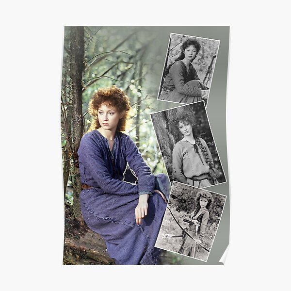 "Judi Trott Robin of Sherwood Lady Marian " Poster for Sale by Art-by ...