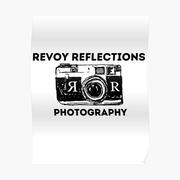 "Revoy Reflections Logo-Black" Poster for Sale by RevoyDesign | Redbubble