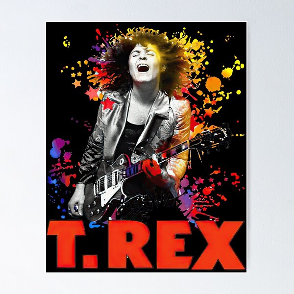 Afiche De La Banda T Rex Banda La Experta Vinyl Records & Discography