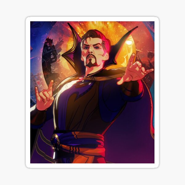 "Supreme Dr. Strange Stickers " Sticker by sarkar7174 | Redbubble