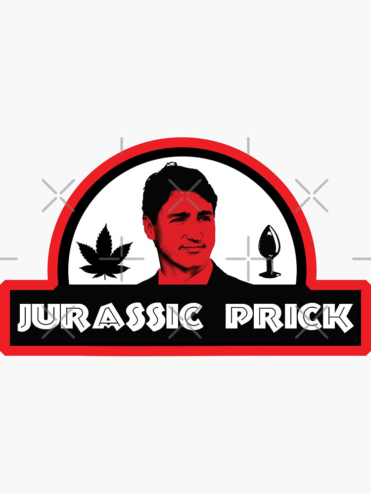 "Justin Trudeau parody - Funny" Sticker for Sale by cartoon | Redbubble