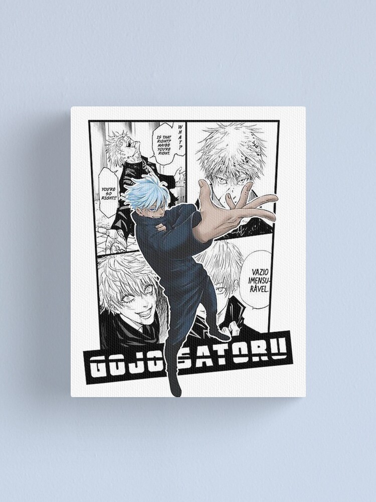 "Gojo Satoru (Jujutsu Kaisen) " Canvas Print for Sale by Truestory1 ...