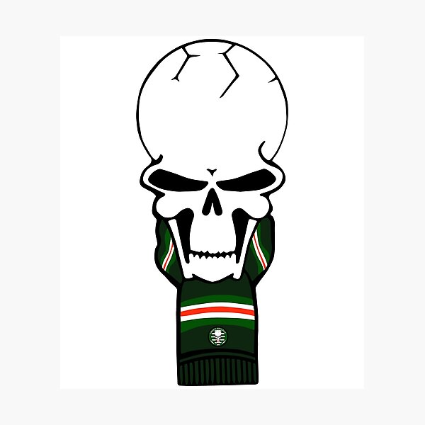 "skull green brigade -ULTRAS- Celtic FC Fans" Photographic Print by ...