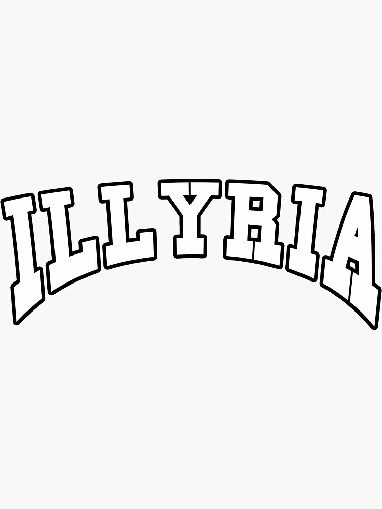 "Illyria Logo She's The Man" Sticker for Sale by alemac | Redbubble