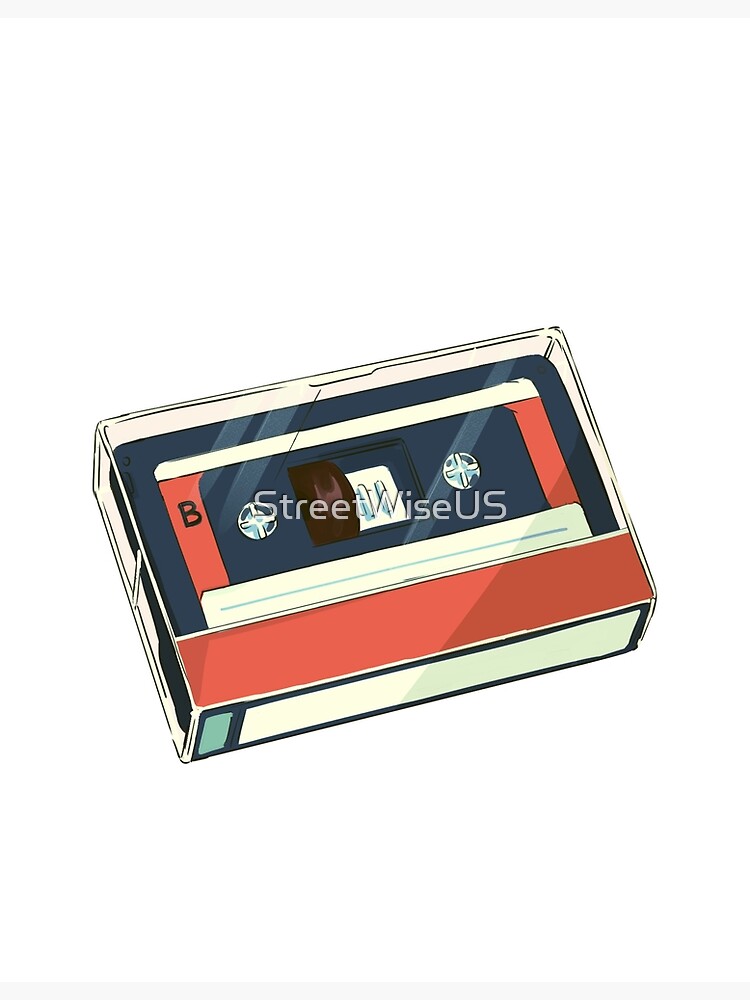 "Tape Recorder Aesthetic Art | Retro Lo-Fi 1990s Design" Art Print for ...