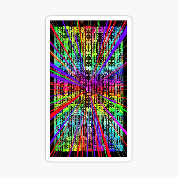 "Rainbow" Sticker by puddinggirl | Redbubble