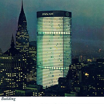"Pan Am Building, New York City" Poster for Sale by mid100pretty ...