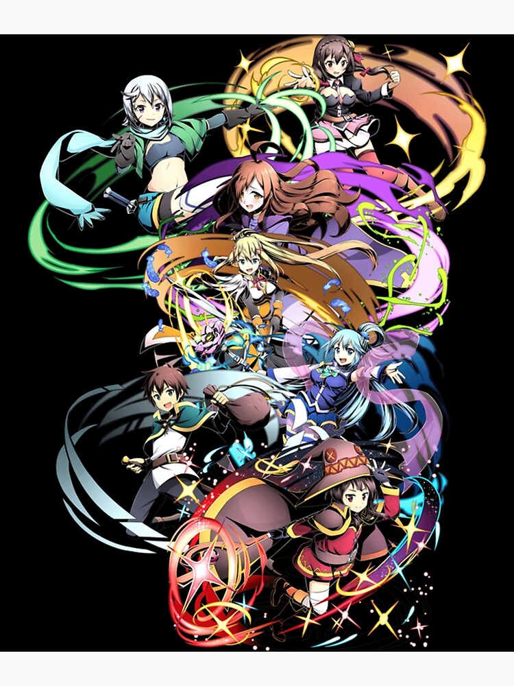 Póster «Kono Subarashii Sekai ni Shukufuku wo! Da bendiciones en este ...