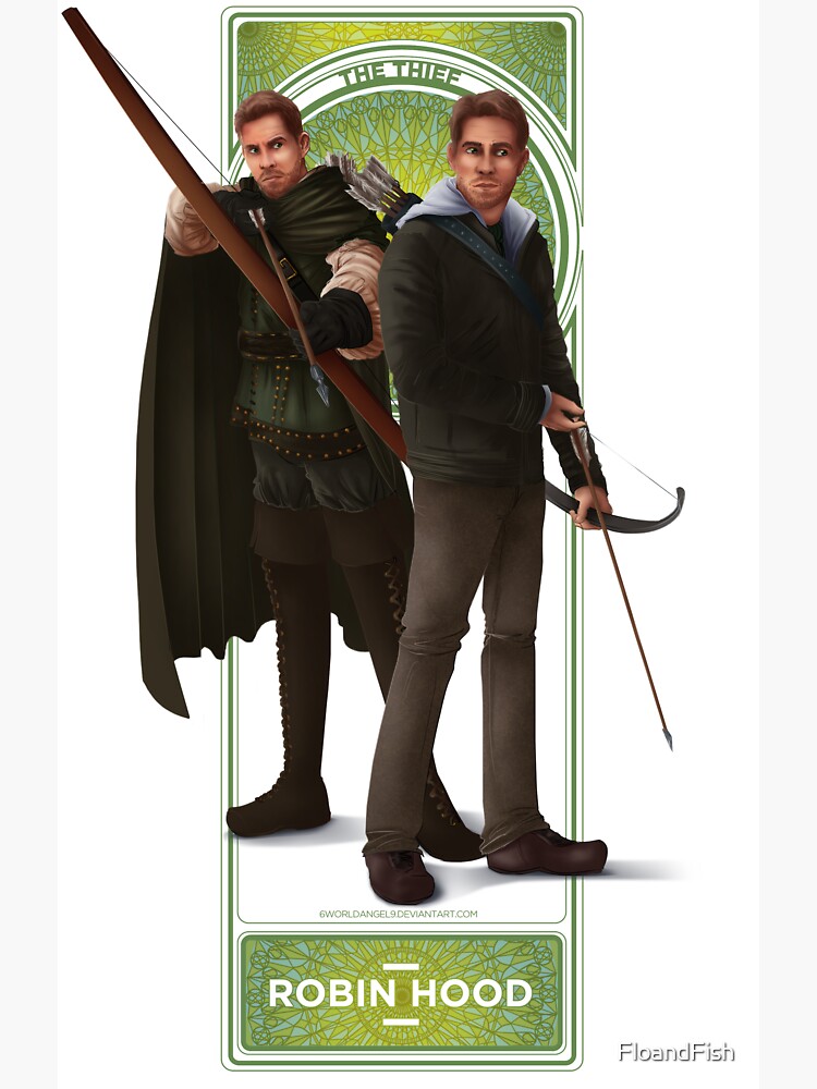 "Robin Hood" Sticker for Sale by FloandFish | Redbubble