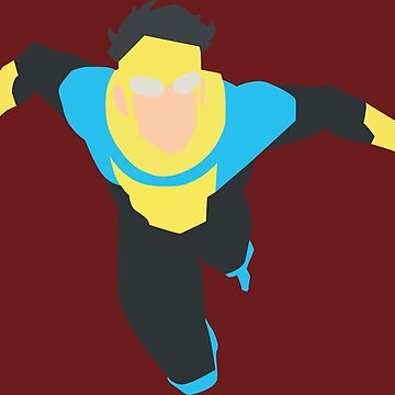 "INVINCIBLE - mark grayson" Sticker for Sale by WilliamBourke | Redbubble