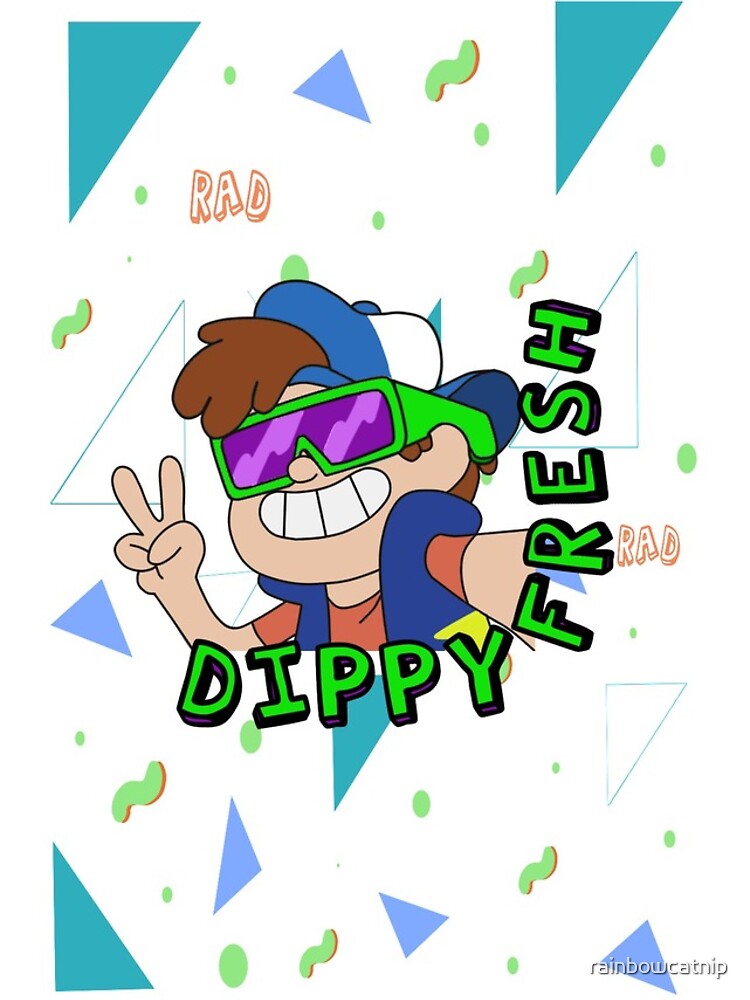 "Dippy Fresh" iPhone Case for Sale by rainbowcatnip | Redbubble