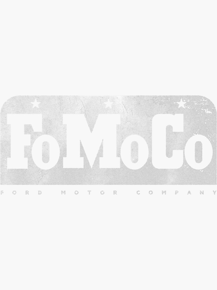 "Ford FoMoCo Logo Premium" Sticker for Sale by FlorenceAdela | Redbubble