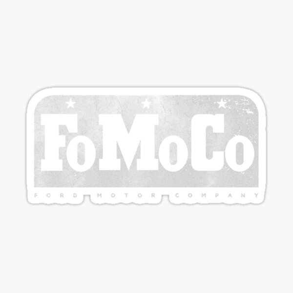 "Ford FoMoCo Logo Premium" Sticker for Sale by FlorenceAdela | Redbubble