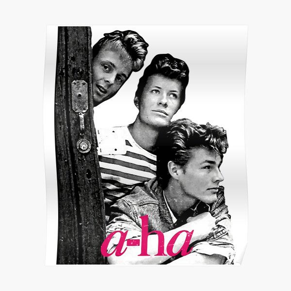 "A-HA Band Top Edition 01 " Poster for Sale by 80sAttics | Redbubble