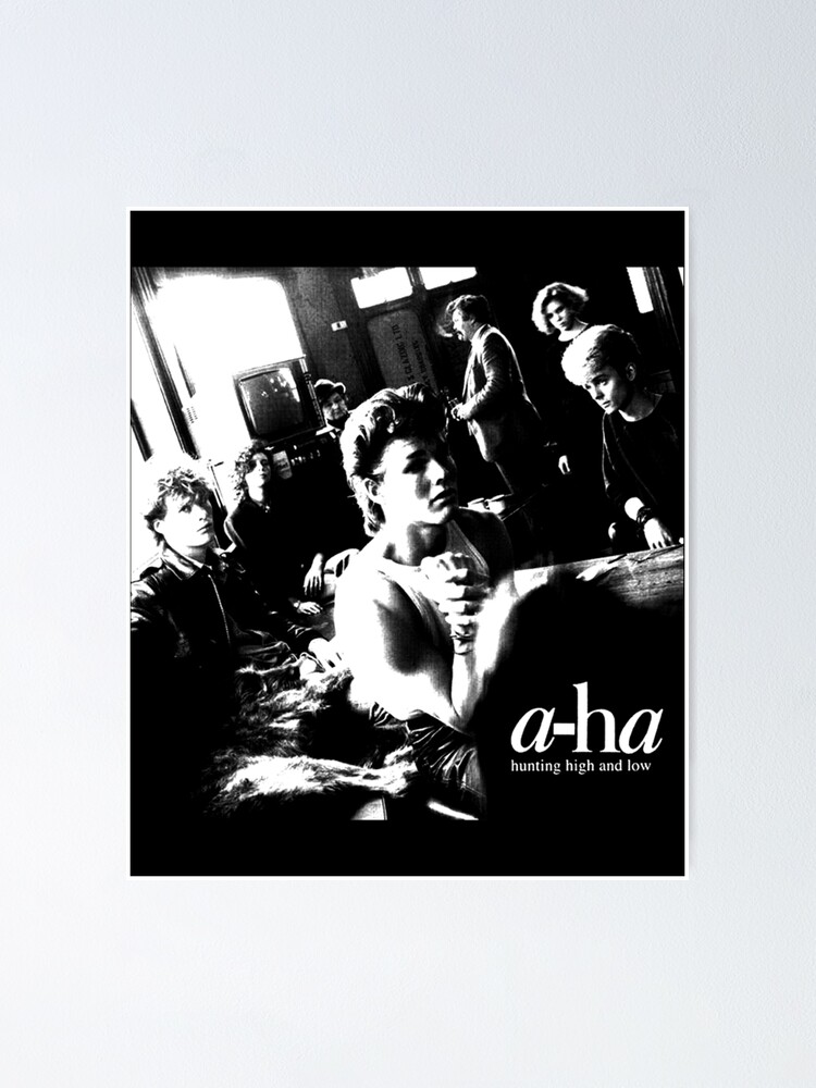 "Aha Classic " Poster for Sale by 80sAttics | Redbubble