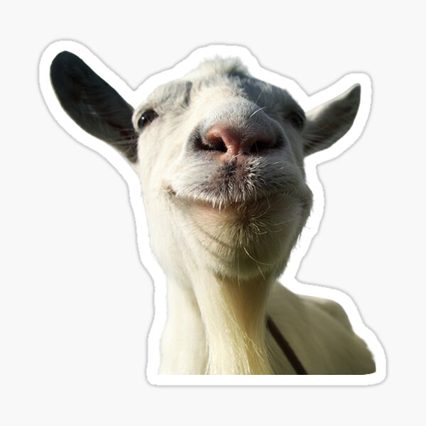 "Goat Simulator" Sticker by Asiyakh | Redbubble