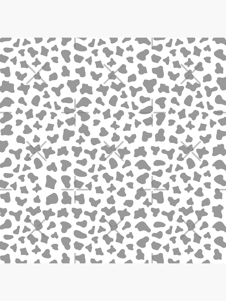 "Gray Cow Print, Cow Spots Pattern" Poster for Sale by patterniastudio ...