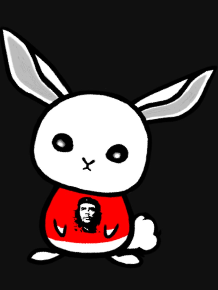 "Bad Bunny Che Guevara Fitted Scoop ." T-shirt by hecoxlgtarme | Redbubble