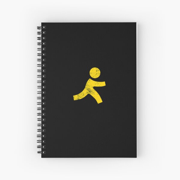 "AOL Instant Messenger Distressed Logo - Defunct Messaging App - Only ...