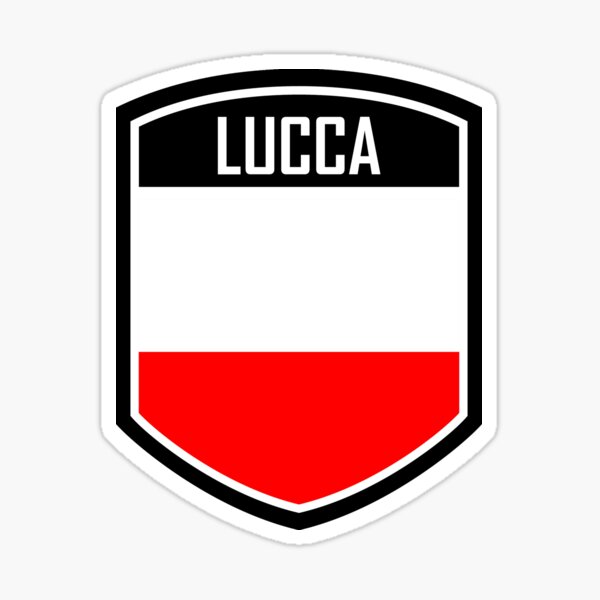 "City Of Lucca Italy Flag Emblem" Sticker by T-warrior | Redbubble