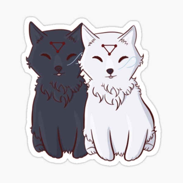 "Jujutsu Kaisen - Sleepy Divine Dogs Classic ." Sticker by cuccokkslavi ...