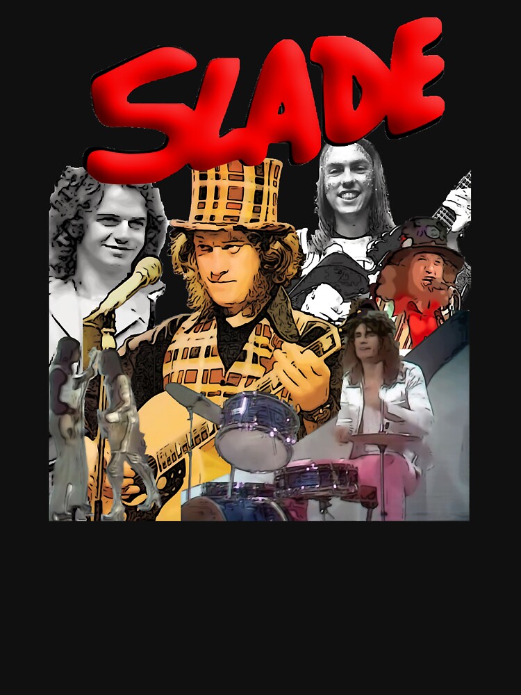 "Slade - Glam rock gods Classic" T-shirt for Sale by brianpyx226 ...