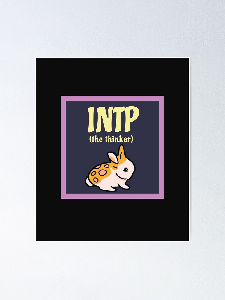 "INTP Personality Type Cute Bunny (The Thinker Personality ...