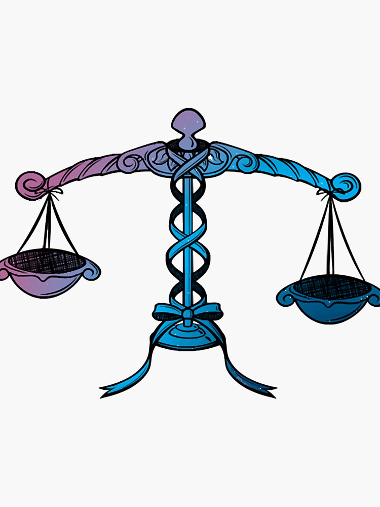 "Libra Classic ." Sticker for Sale by neesegddenep | Redbubble