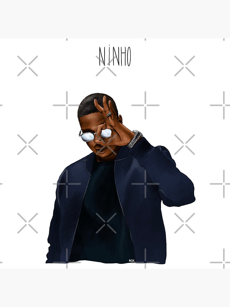 "Ninho" Sticker by buckinatorrr | Redbubble