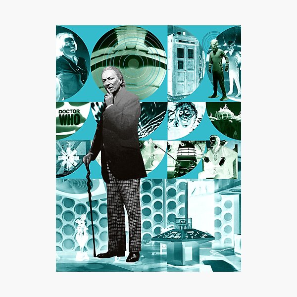 Lámina fotográfica «WILLIAM HARTNELL El FAN POP ART original de la ...