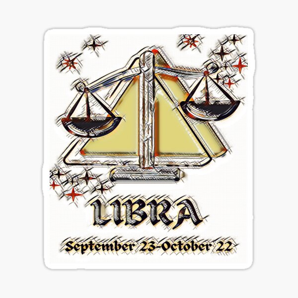 "Libra" Sticker by Vucko021 | Redbubble