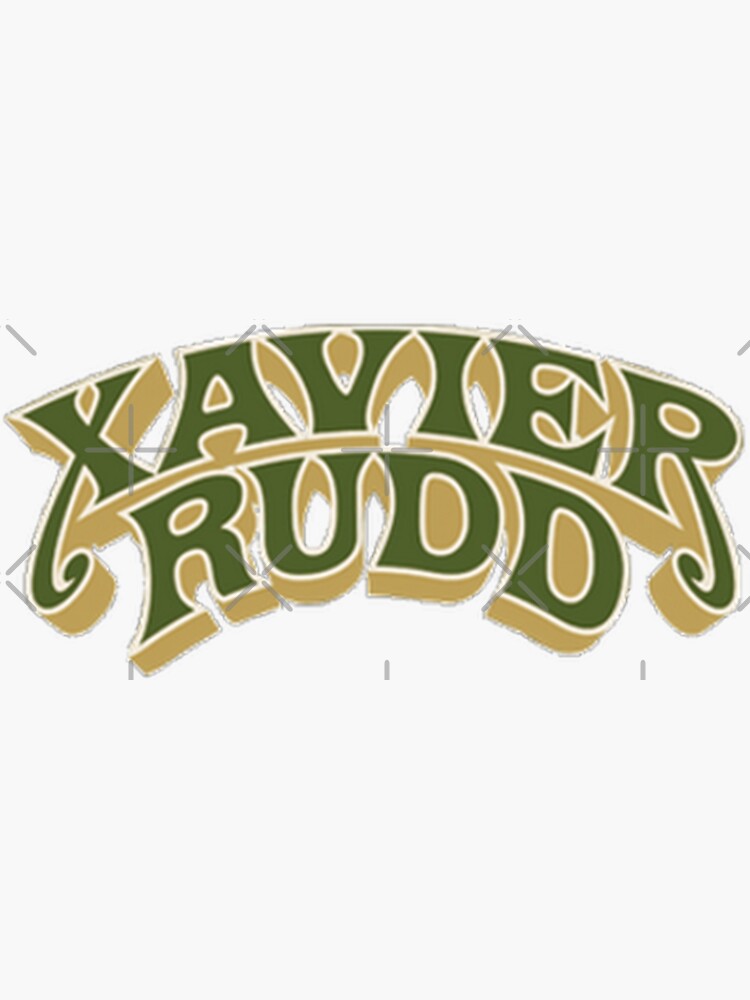 "xavier rudd xavier rudd" Sticker by rcnart | Redbubble