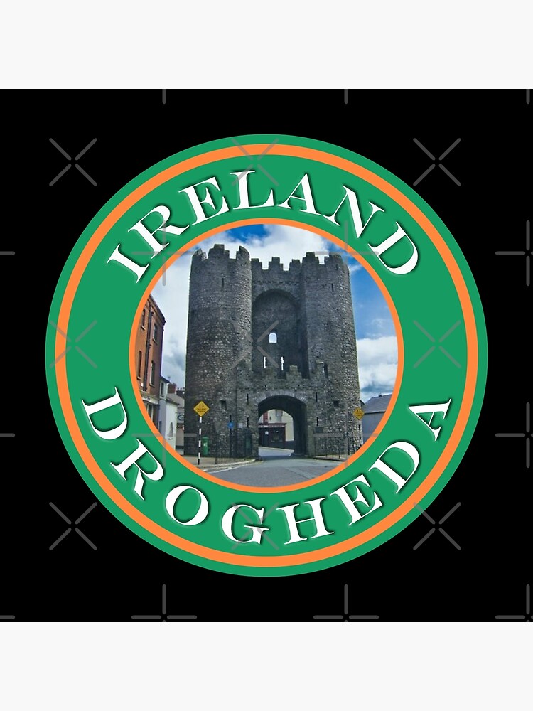 Póster «Irlanda Castillo medieval de Drogheda - Colección de sellos de ...
