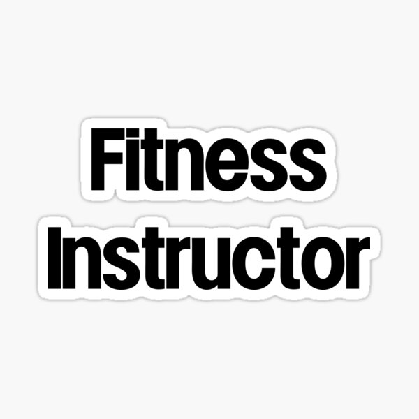 "Fitness Instructor Funny Gym Meme Workout" Sticker for Sale by ...