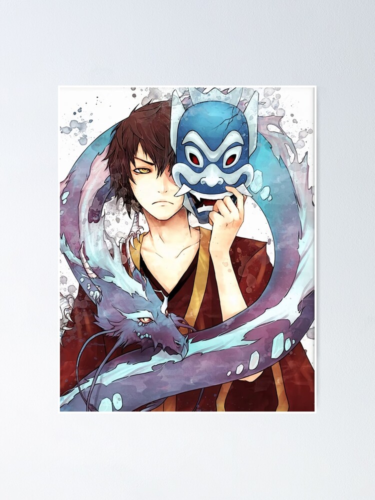 " Zuko Poster" Poster for Sale by OceanSprinkle | Redbubble