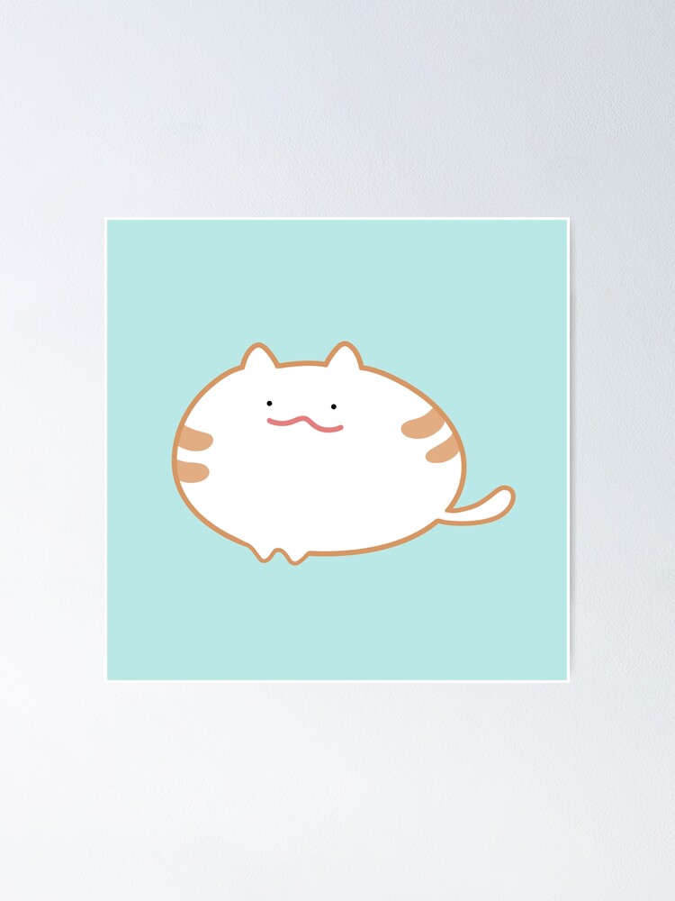 "Fat boi " Poster for Sale by Smilemerch | Redbubble