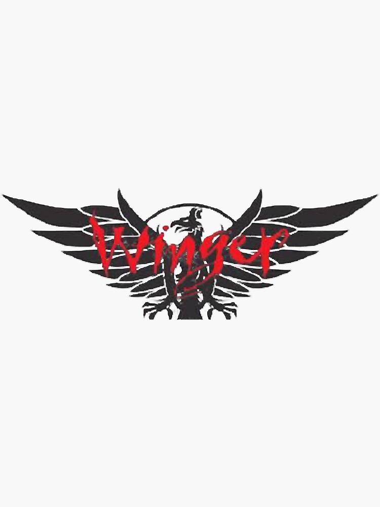 "Winger band logo sticker essential t shirt" Sticker for Sale by ...