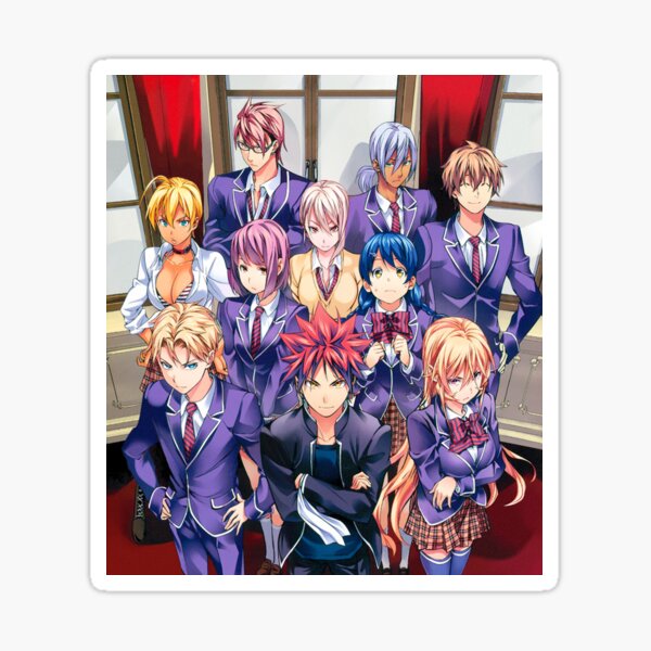 "Food Wars! Shokugeki no Soma" Sticker by Unexanimox | Redbubble