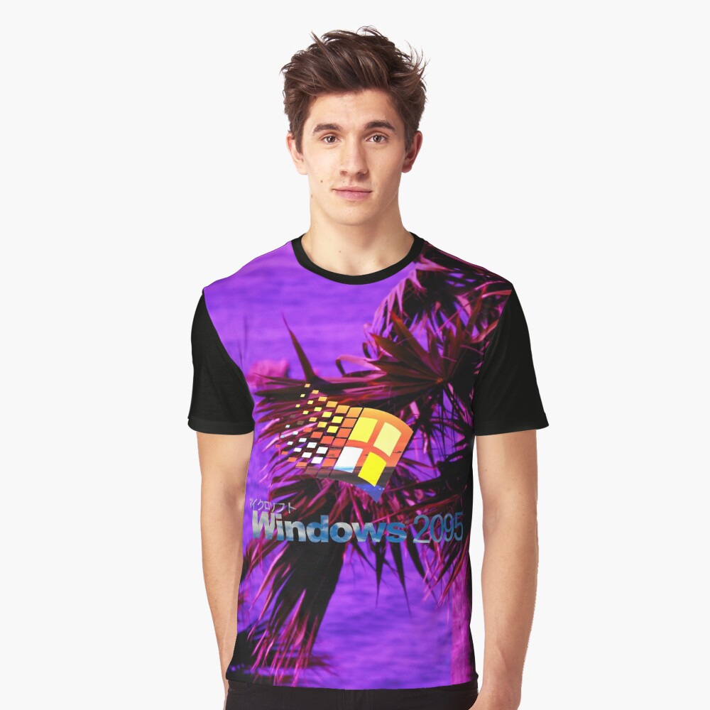 "Windows 2095 v1" T-shirt for Sale by michaelkanouse | Redbubble ...