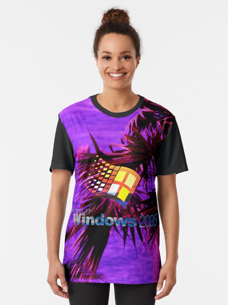 "Windows 2095 v1" T-shirt for Sale by michaelkanouse | Redbubble ...