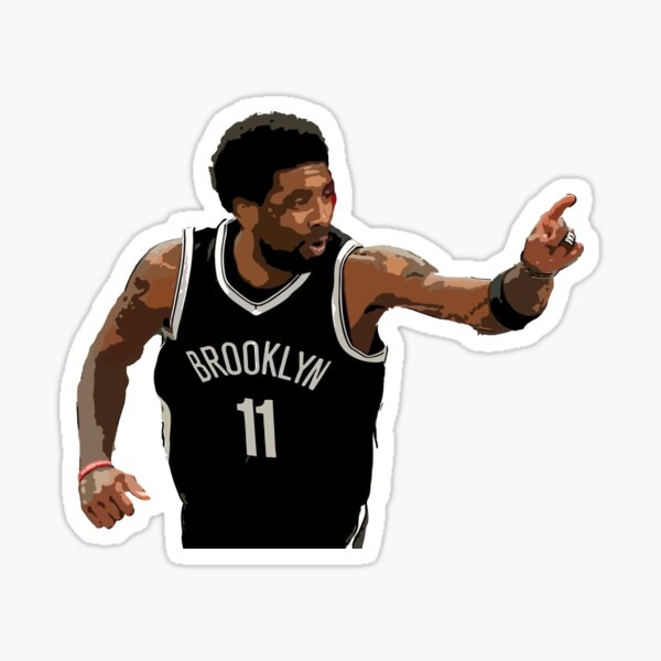 "Kyrie Irving" Sticker by raffrasta | Redbubble