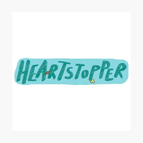 "heartstopper logo " Photographic Print for Sale by shadowquills ...