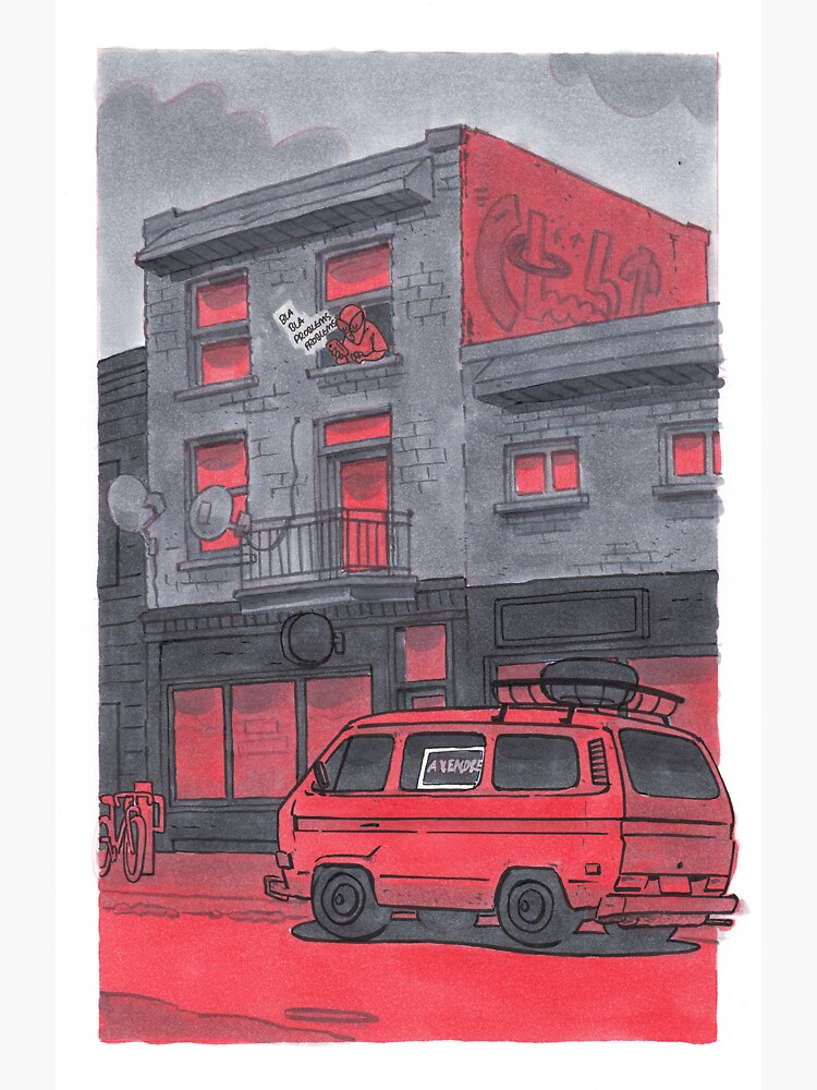 "A Vendre" Sticker by endlessjank | Redbubble