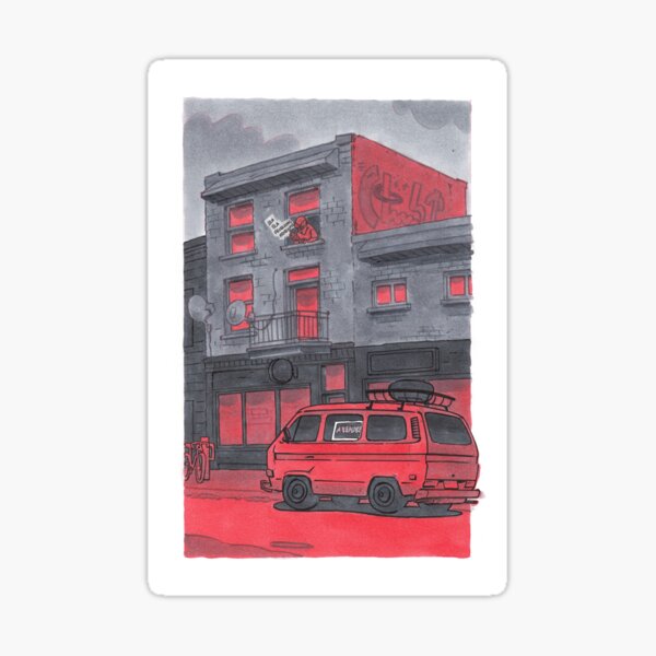 "A Vendre" Sticker by endlessjank | Redbubble