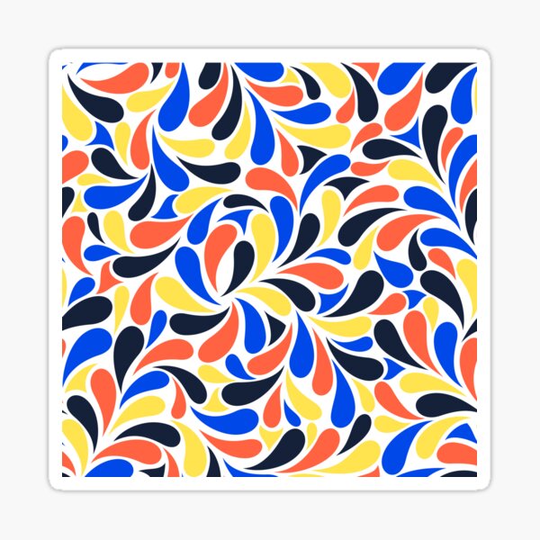 "enticing paradigm - vibrant blue" Sticker by CygnusX1- | Redbubble