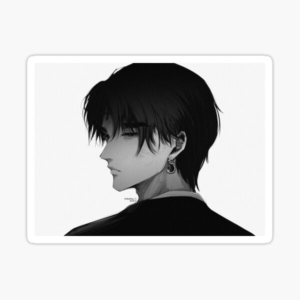 "Chrollo" Sticker by yuji-kurosaki | Redbubble