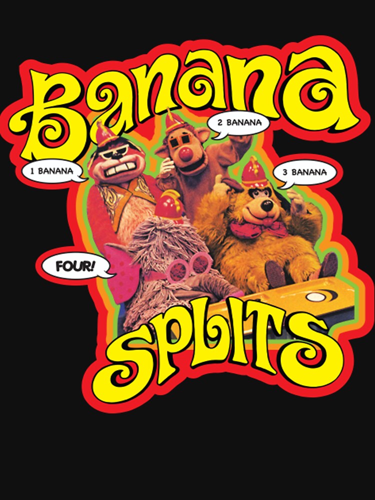 "Banana Splits T-Shirt" T-shirt for Sale by BeataHermansson | Redbubble ...